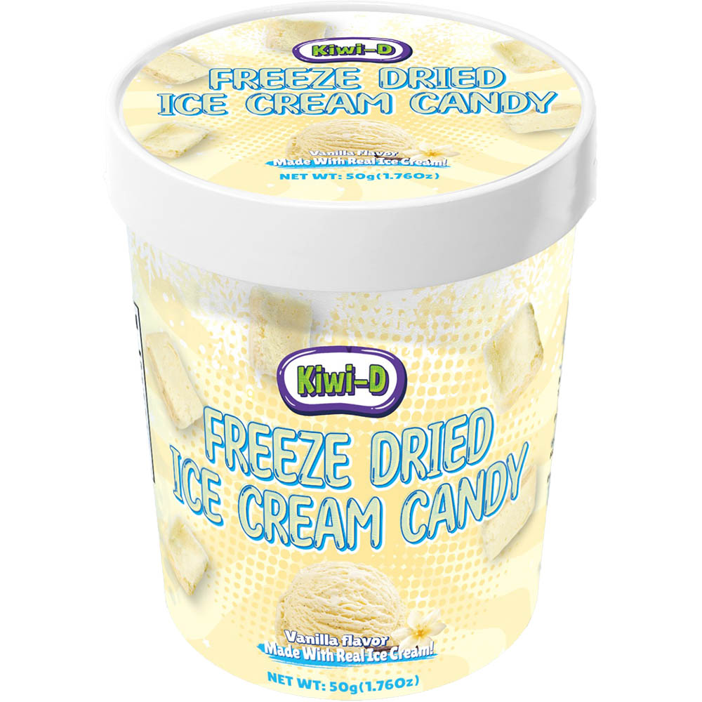 Freeze Dried Ice Cream Vanilla 50g Buy Now!
