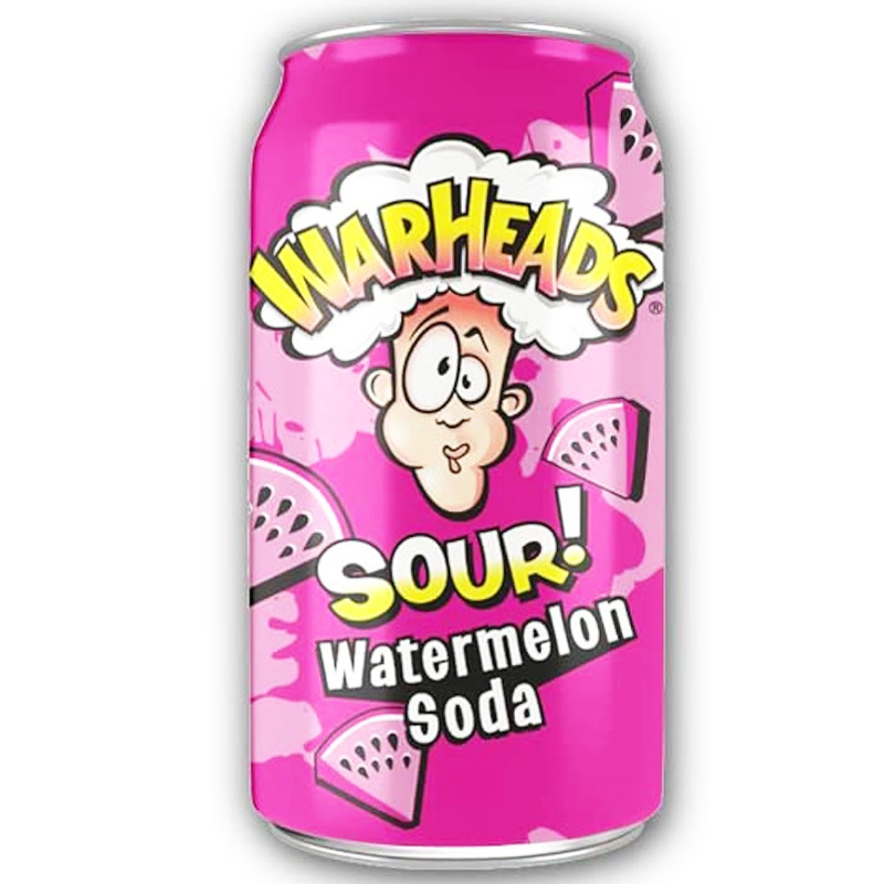 Warheads Drinks Sour Watermelon 355ml