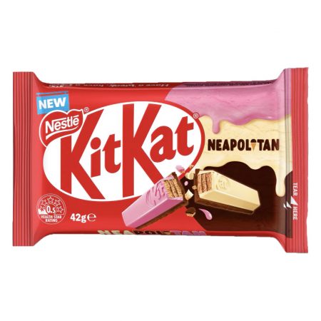Kit Kat Neapolitan 4 Finger 42gm - A Delightful Trio of Flavors