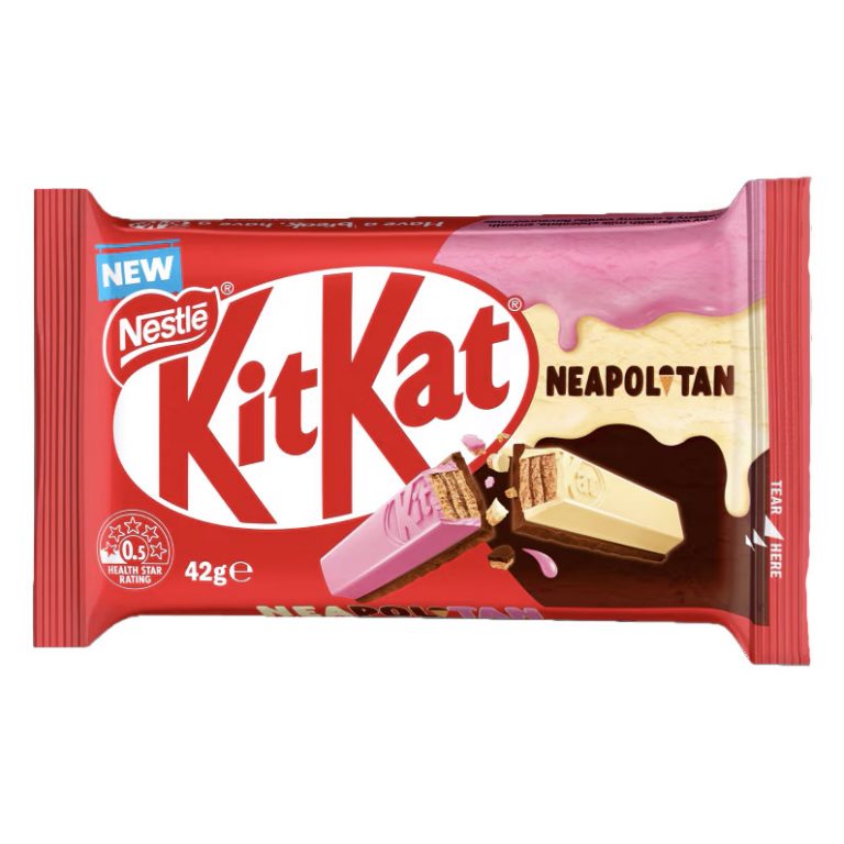 Kit Kat Neapolitan 4 Finger 42gm - A Delightful Trio of Flavors