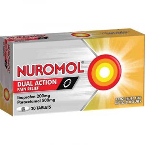 Nuromol Pain Relief Tabs 20s